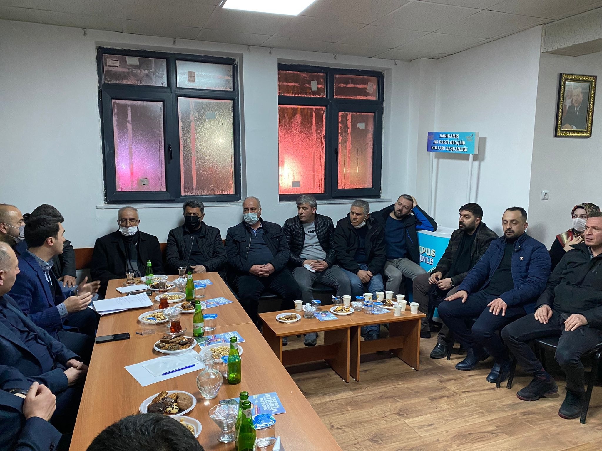 AK Parti Kars İl Başkanı Adem Çalkın, Sarıkamış’ta... AK Parti Kars İl Başkanı Adem Çalkın, Sarıkamış’ta...